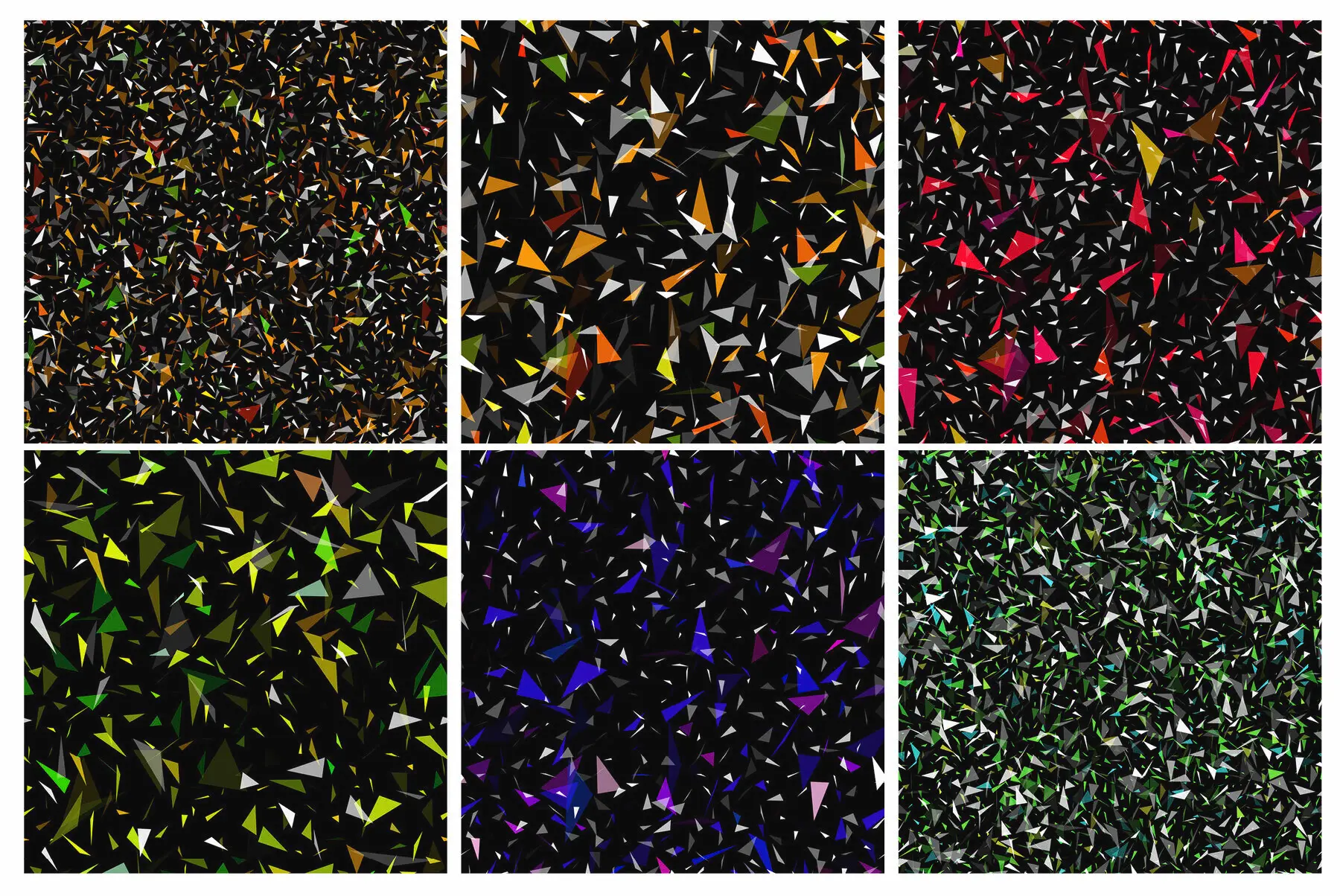 Triangular Patterns Graphics - YouWorkForThem