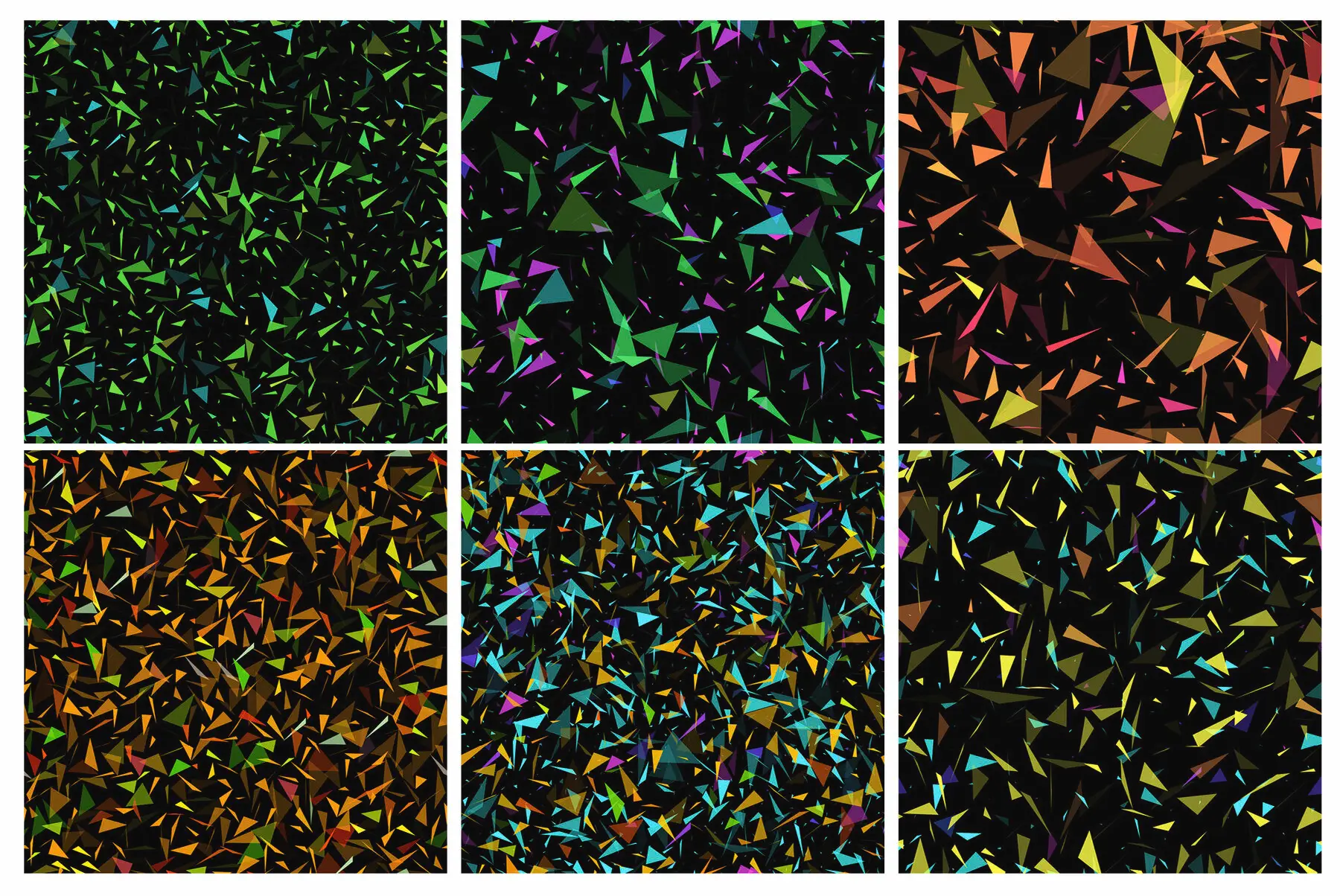 Triangular Patterns Graphics - YouWorkForThem