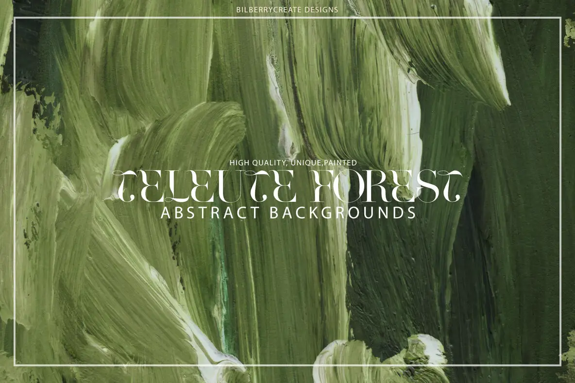 Teleute Forest Abstract Background Graphics - YouWorkForThem