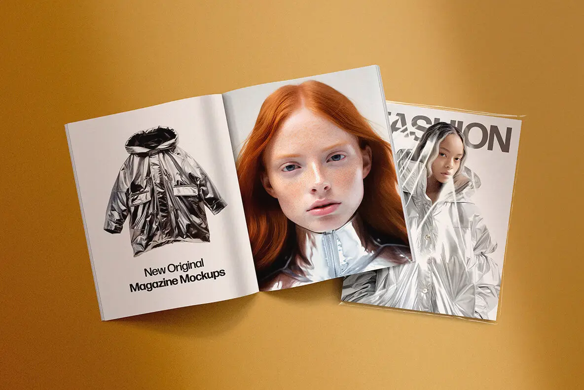 US Letter Size Magazine Mockups Mockups - YouWorkForThem