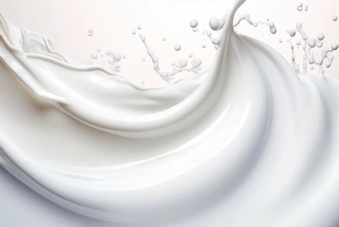 White Viscous Liquid Graphics - YouWorkForThem