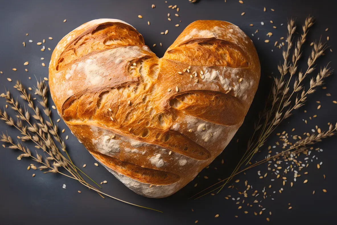 Bread Heart Objects - YouWorkForThem