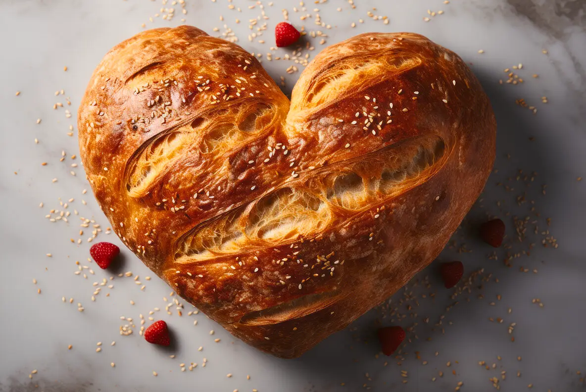 Bread Heart Objects - YouWorkForThem