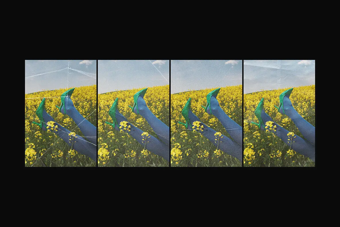 Crumpled Paper Photo Effect - YouWorkForThem