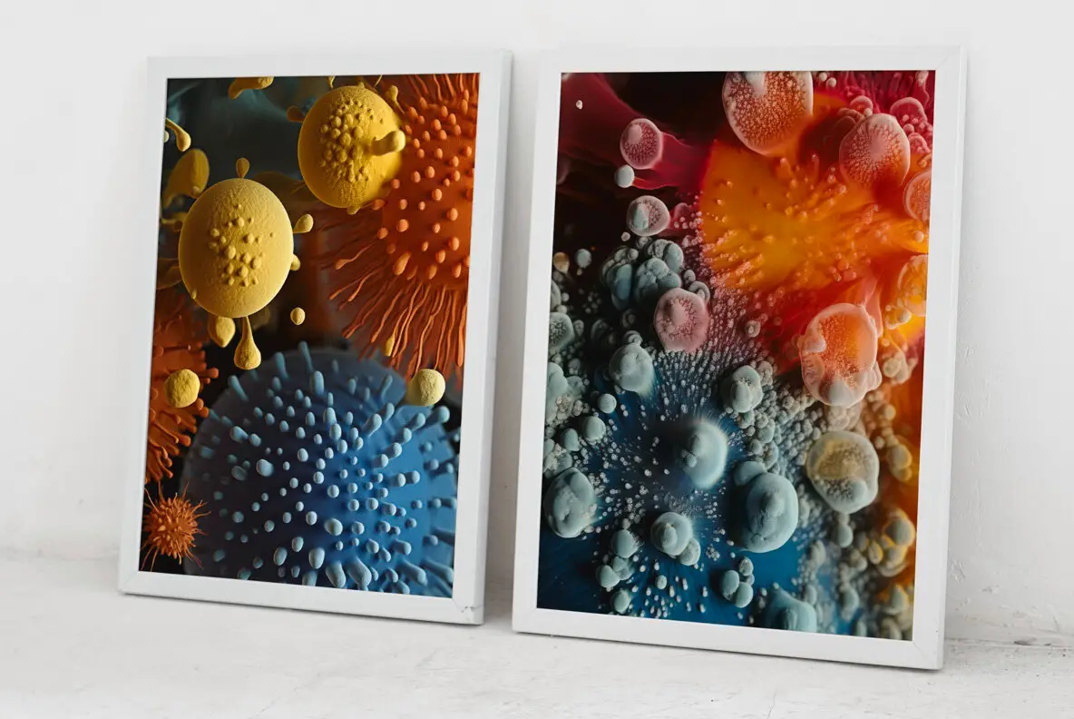 Microbes Graphics - YouWorkForThem