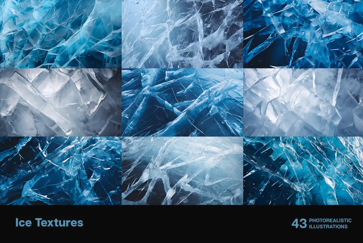 Ice Textures Graphics - YouWorkForThem