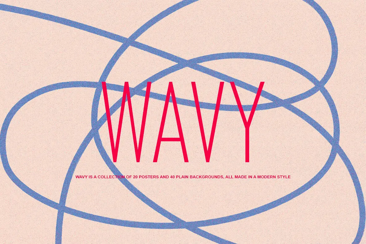 WAVY Posters Collection Graphics - YouWorkForThem