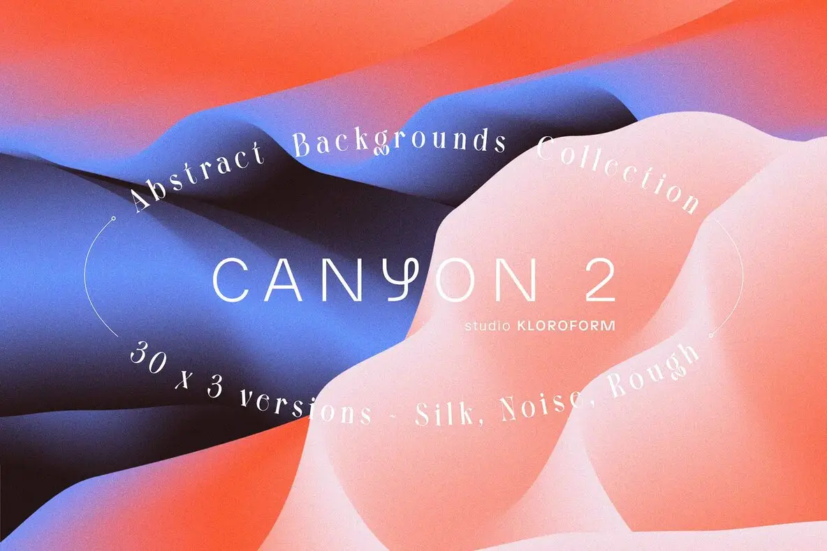 Canyon 2 Abstract Gradient Backgrounds Graphics - YouWorkForThem