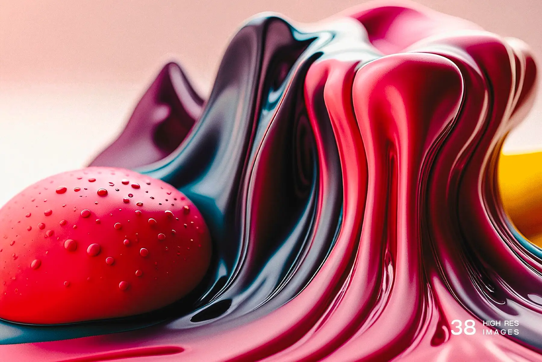 Wax Liquids: Captivating Abstract Melting Imagery for Creative Design ...
