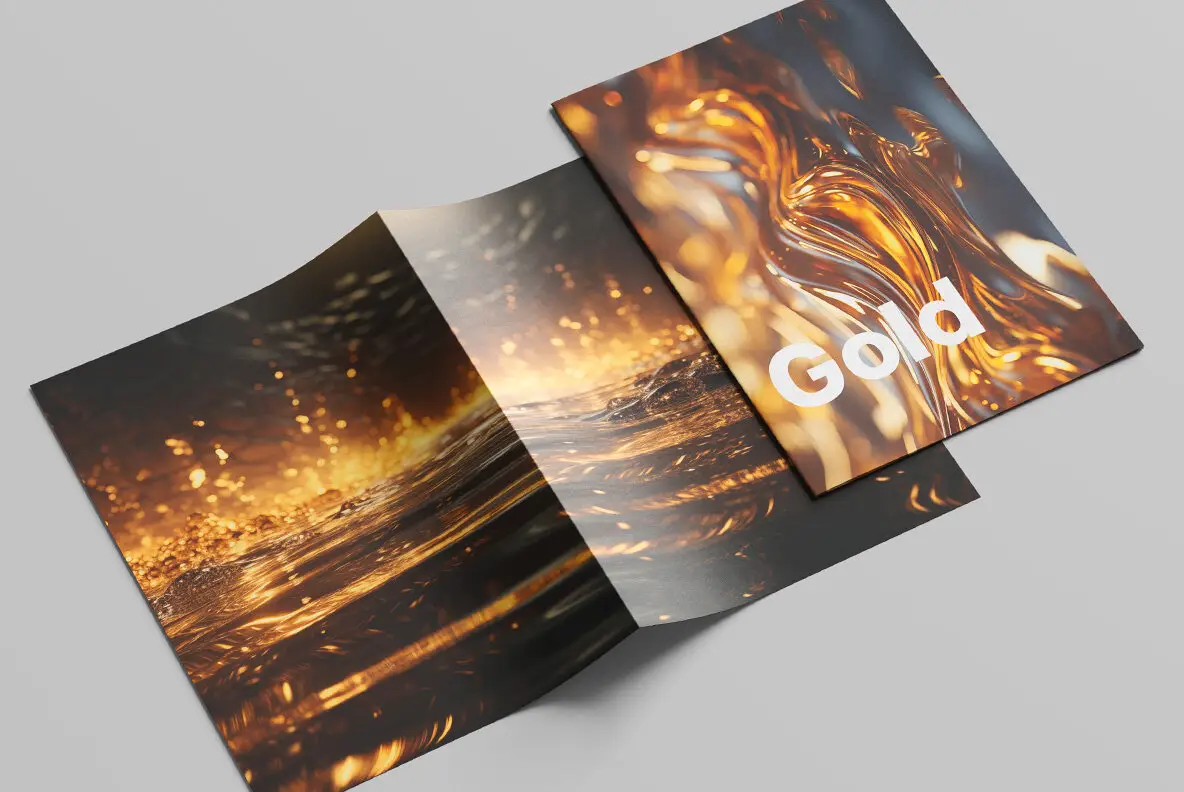 Golden Waves Graphics - YouWorkForThem