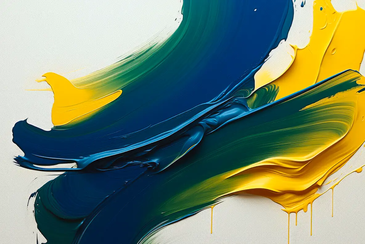 Paint brush strokes Graphics - YouWorkForThem