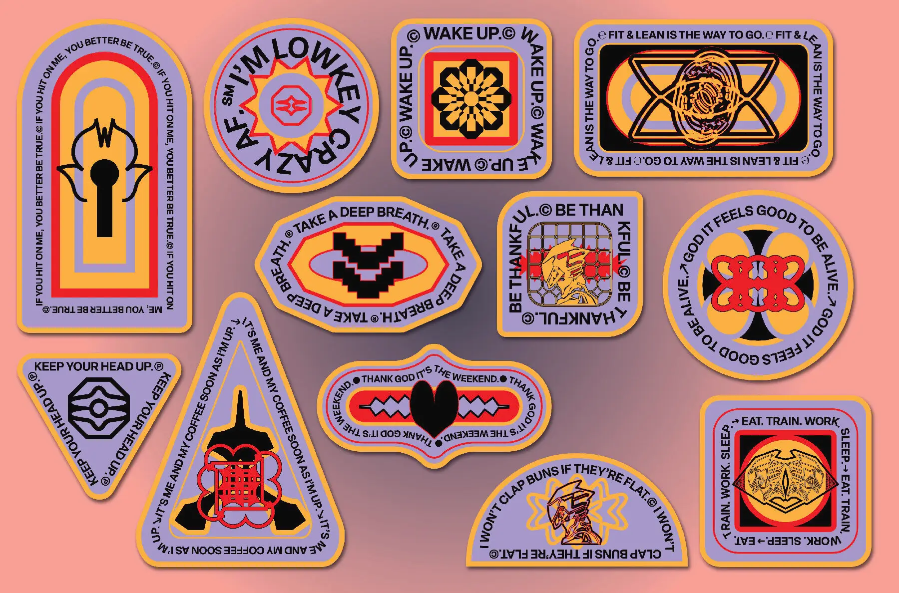 Label Stickers Vol.2 Objects - YouWorkForThem