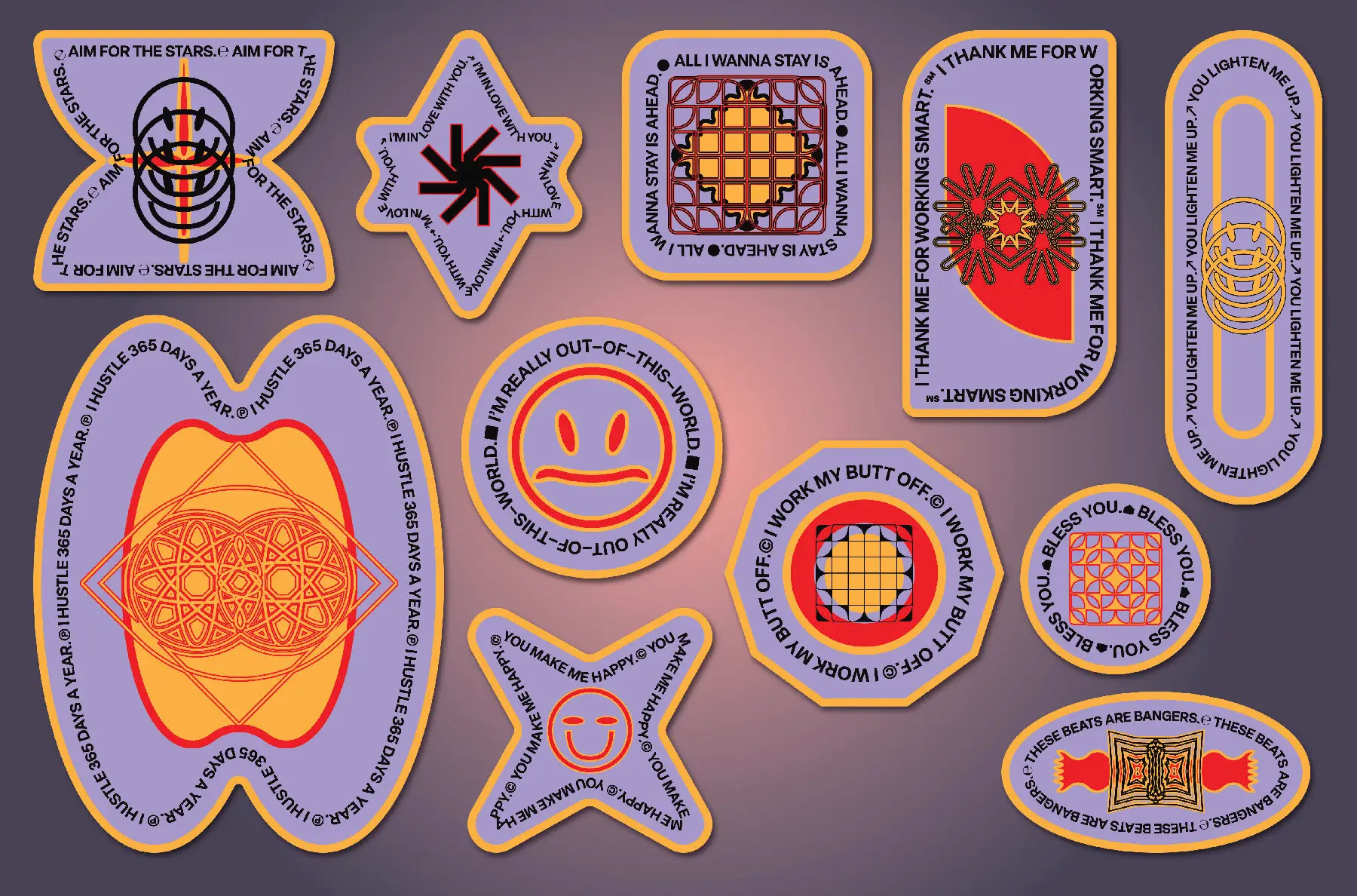 Label Stickers Vol.2 Graphics - YouWorkForThem