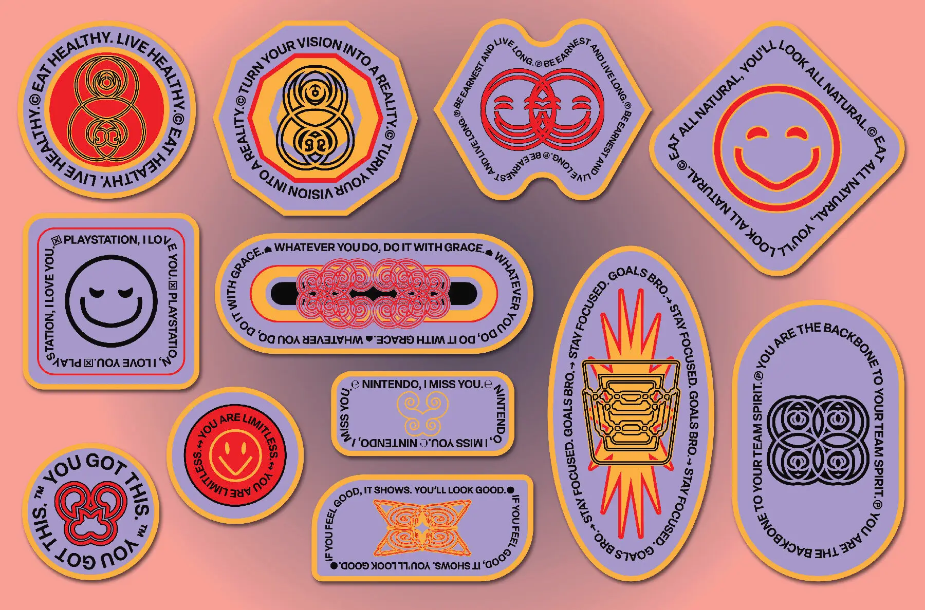 Label Stickers Vol.2 Objects - YouWorkForThem