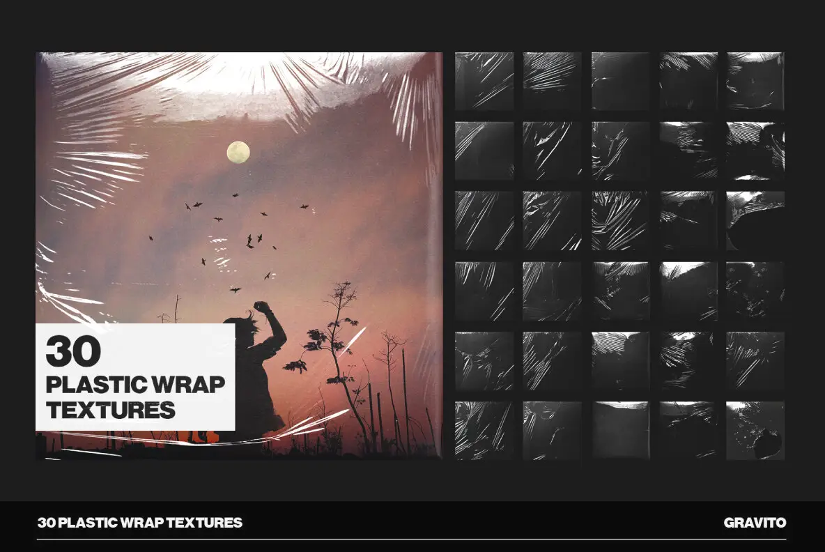 Plastic Wrap Textures Graphics - YouWorkForThem