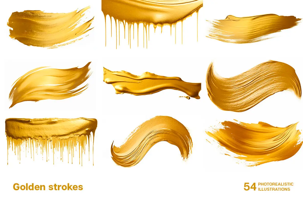 Golden Strokes Graphics - YouWorkForThem