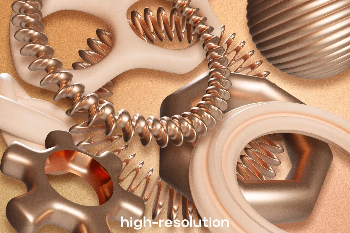 Peachy - 3D Objects Graphics - YouWorkForThem