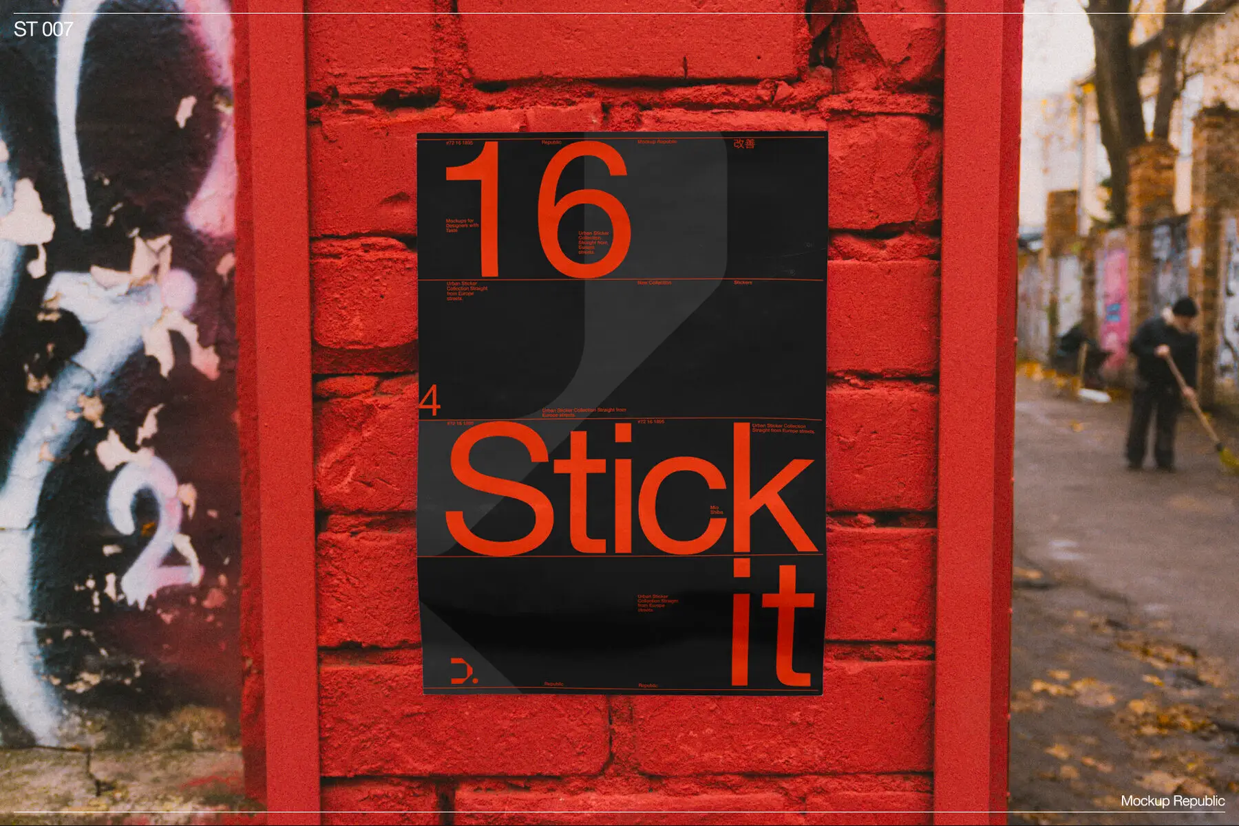 Sticker Mockup 007 Graphics - YouWorkForThem
