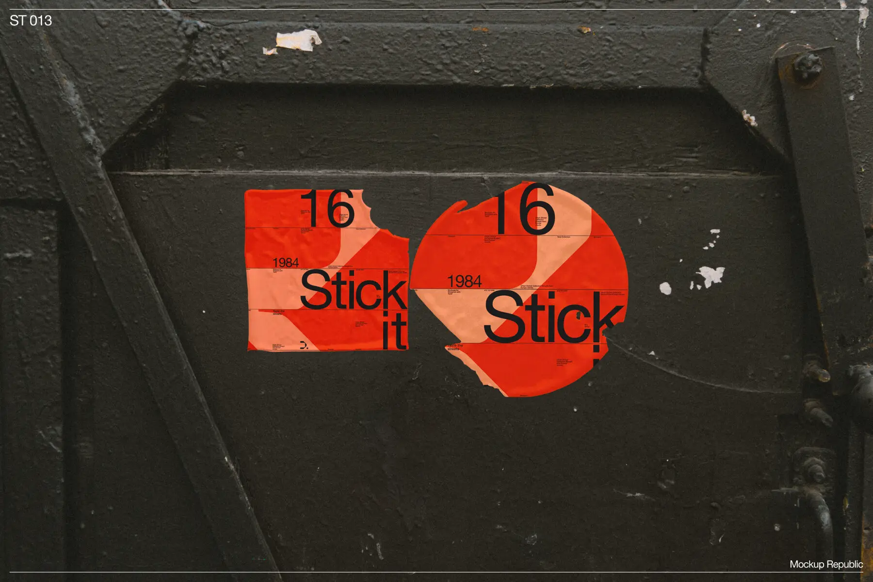 Sticker Mockup 013 Graphics - YouWorkForThem