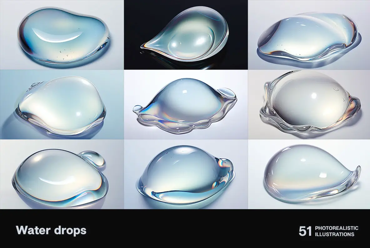 Water Drops Graphics - YouWorkForThem