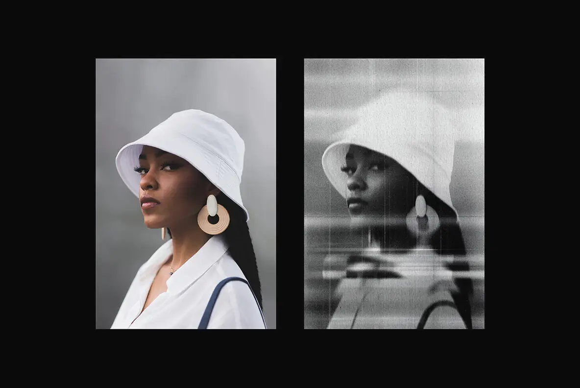 Broken Scanner Photo Effect - YouWorkForThem