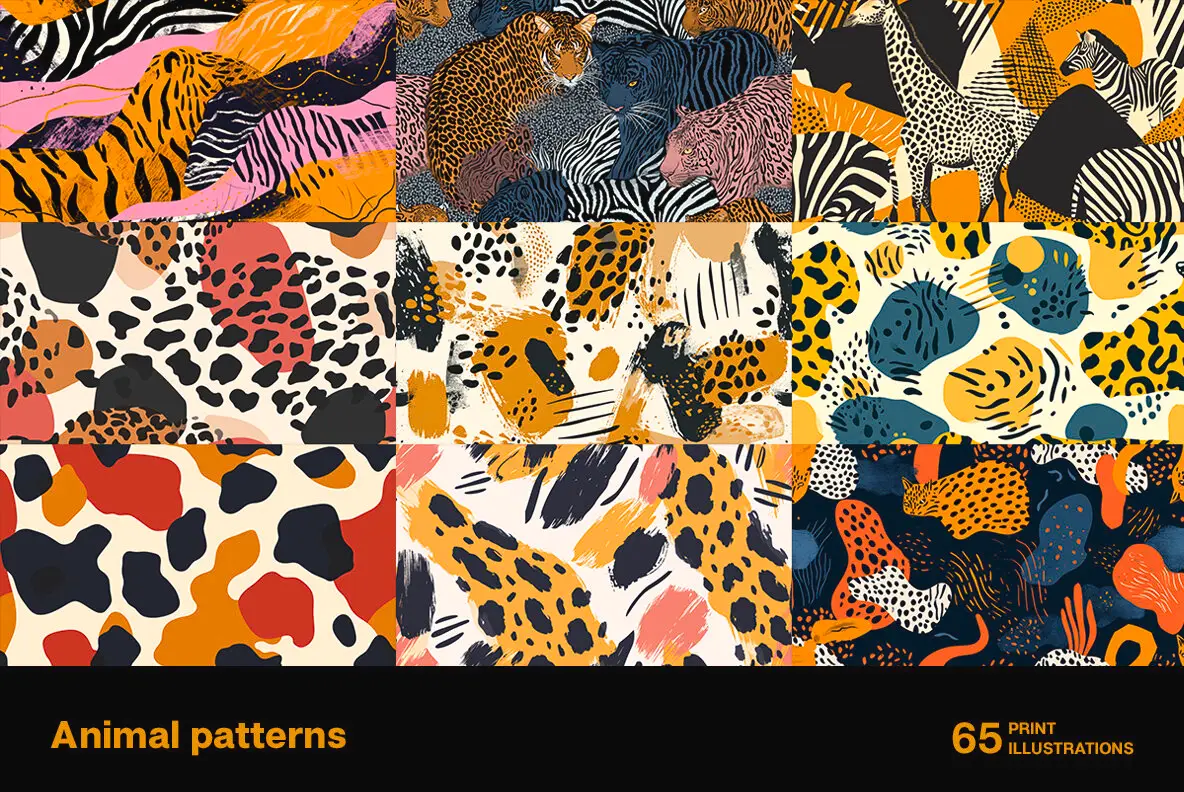 Animal patterns Animals - YouWorkForThem