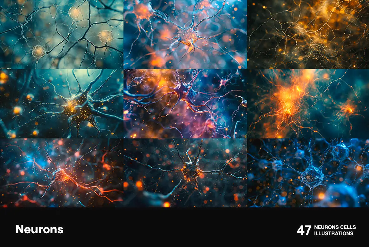 Neurons Abstract - YouWorkForThem