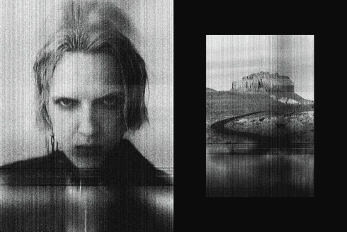 Distorted Scanner Photo Effect - YouWorkForThem