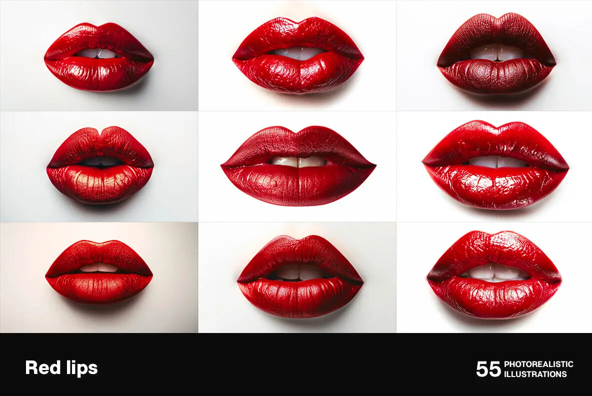 Red lips People - YouWorkForThem