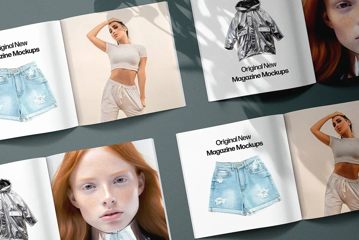 Square Magazine Mockups Collection Mockups - YouWorkForThem