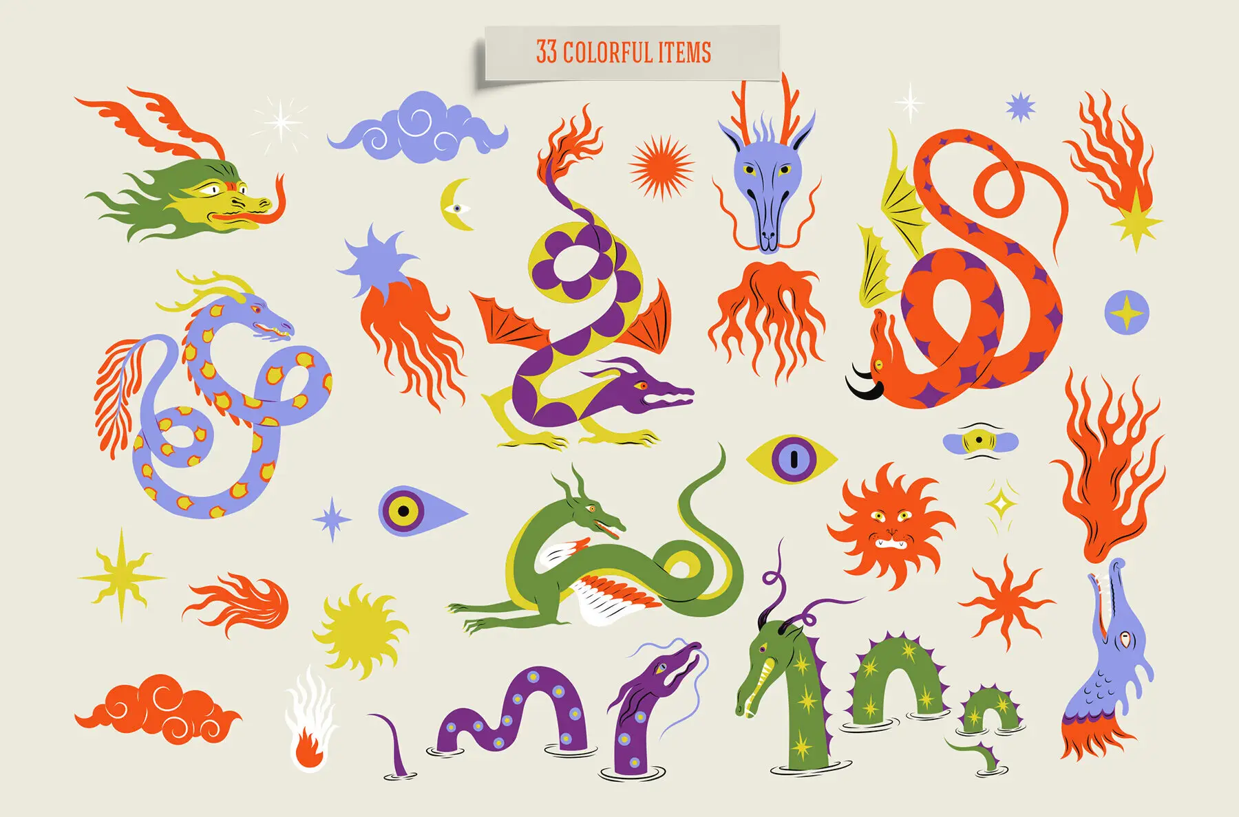 Mystic Dragons Graphics - YouWorkForThem