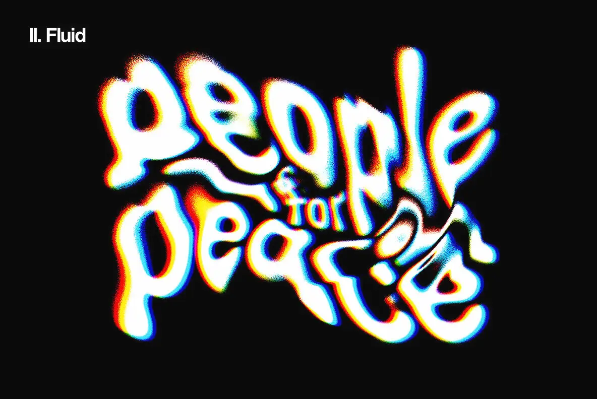 Glitch Distortion Text Effects Collection - YouWorkForThem