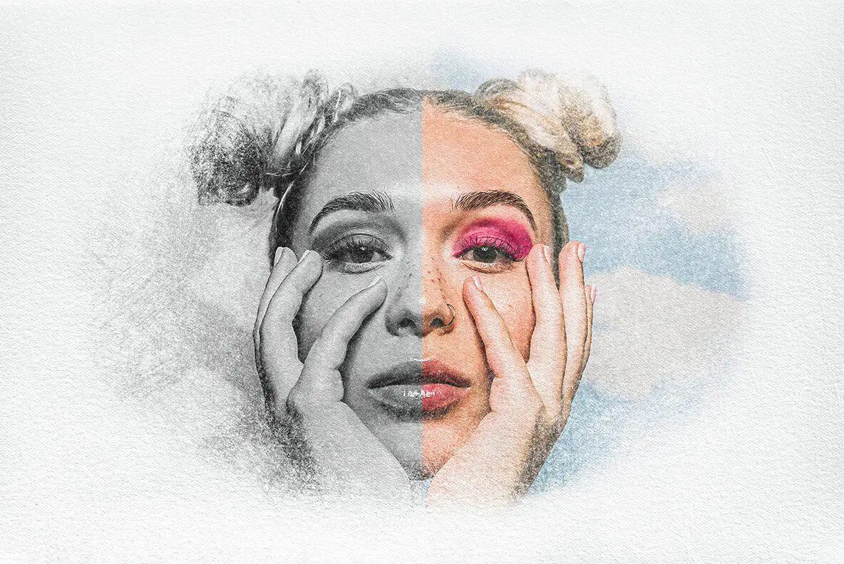 Pencil Drawing Photo Effect - YouWorkForThem