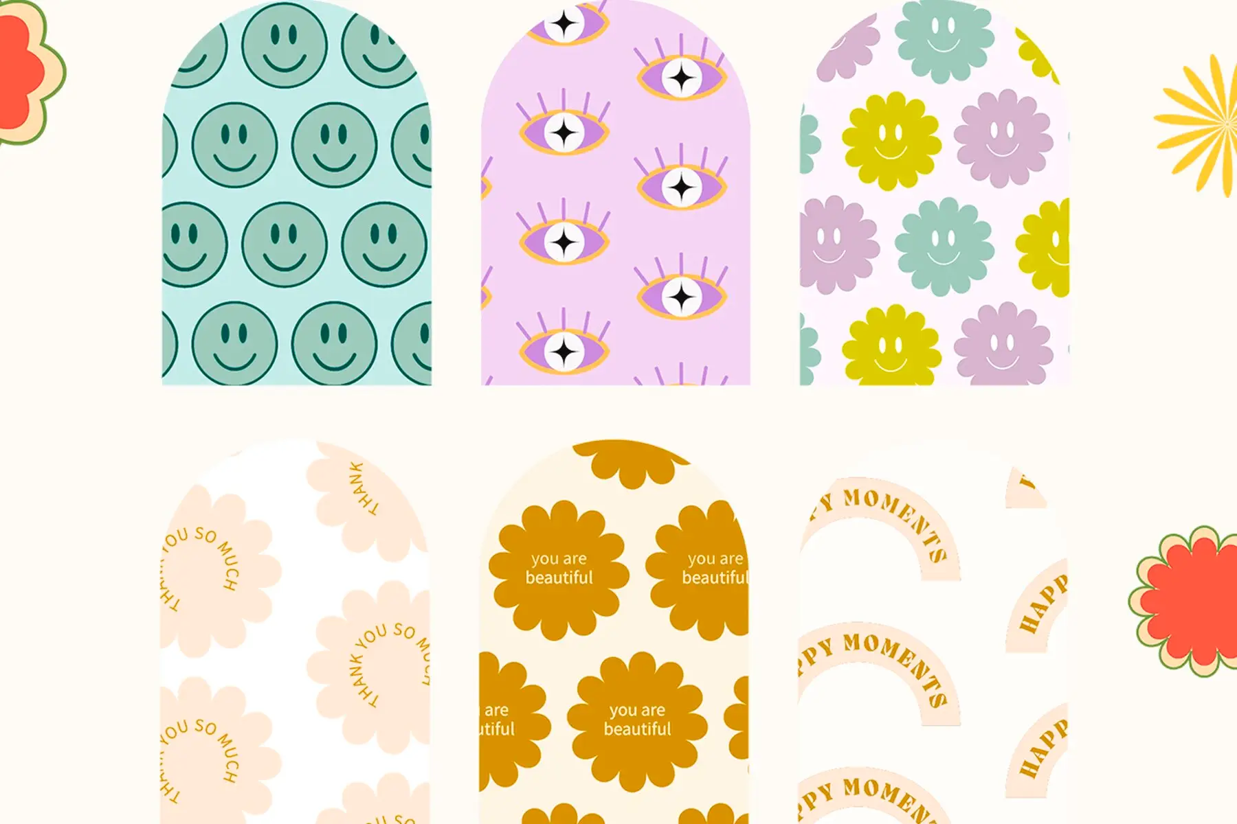 Retro Collection Bang-Bang 139 Illustrations - YouWorkForThem
