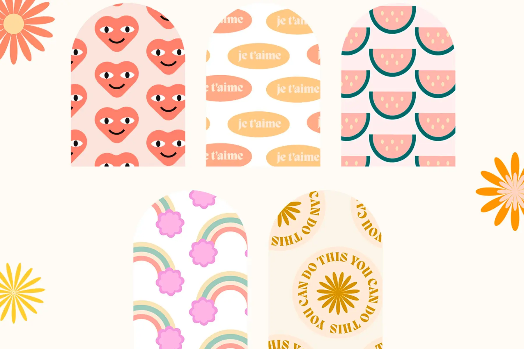 Retro Collection Bang-Bang 139 Illustrations - YouWorkForThem