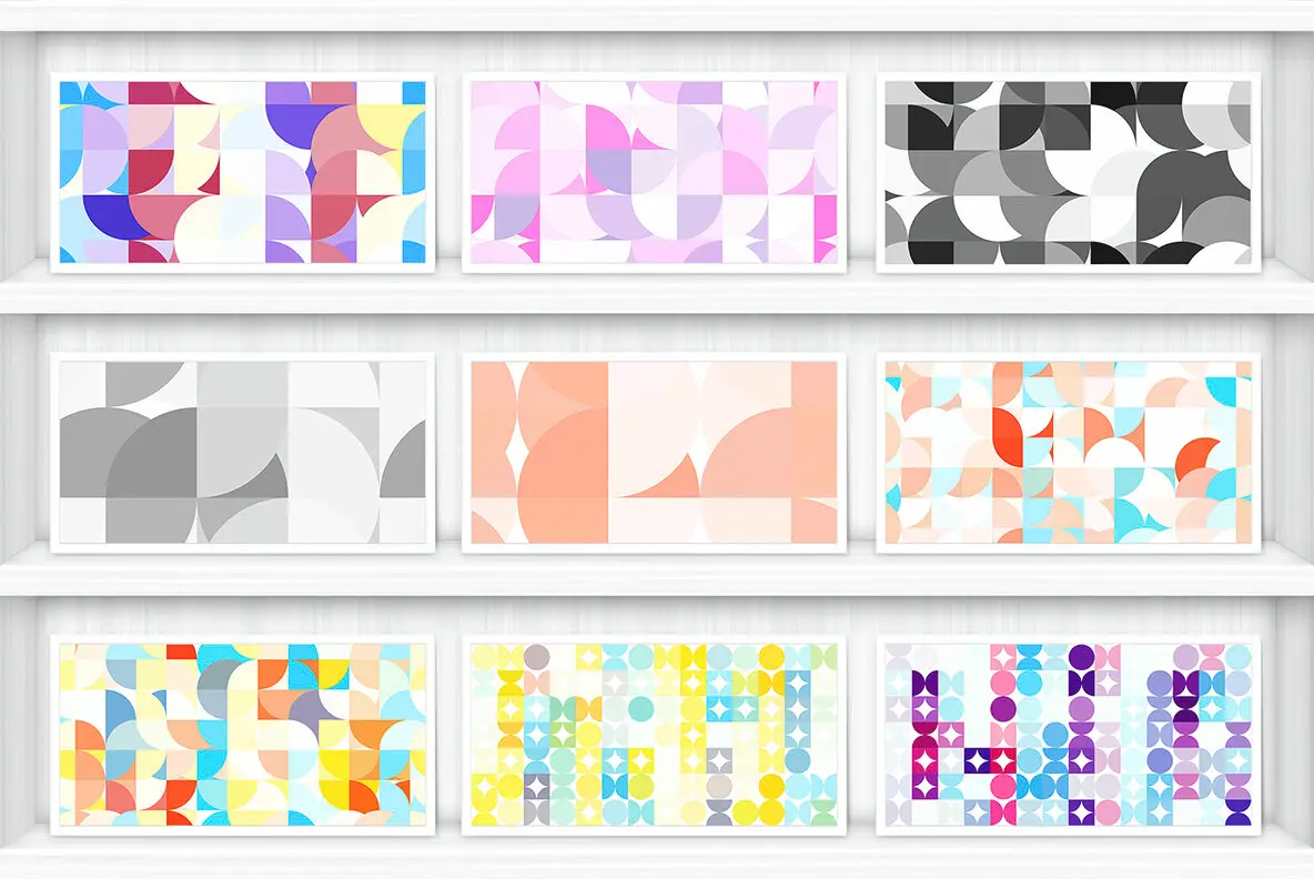 50 Quarters Geometric Backgrounds Patterns - YouWorkForThem