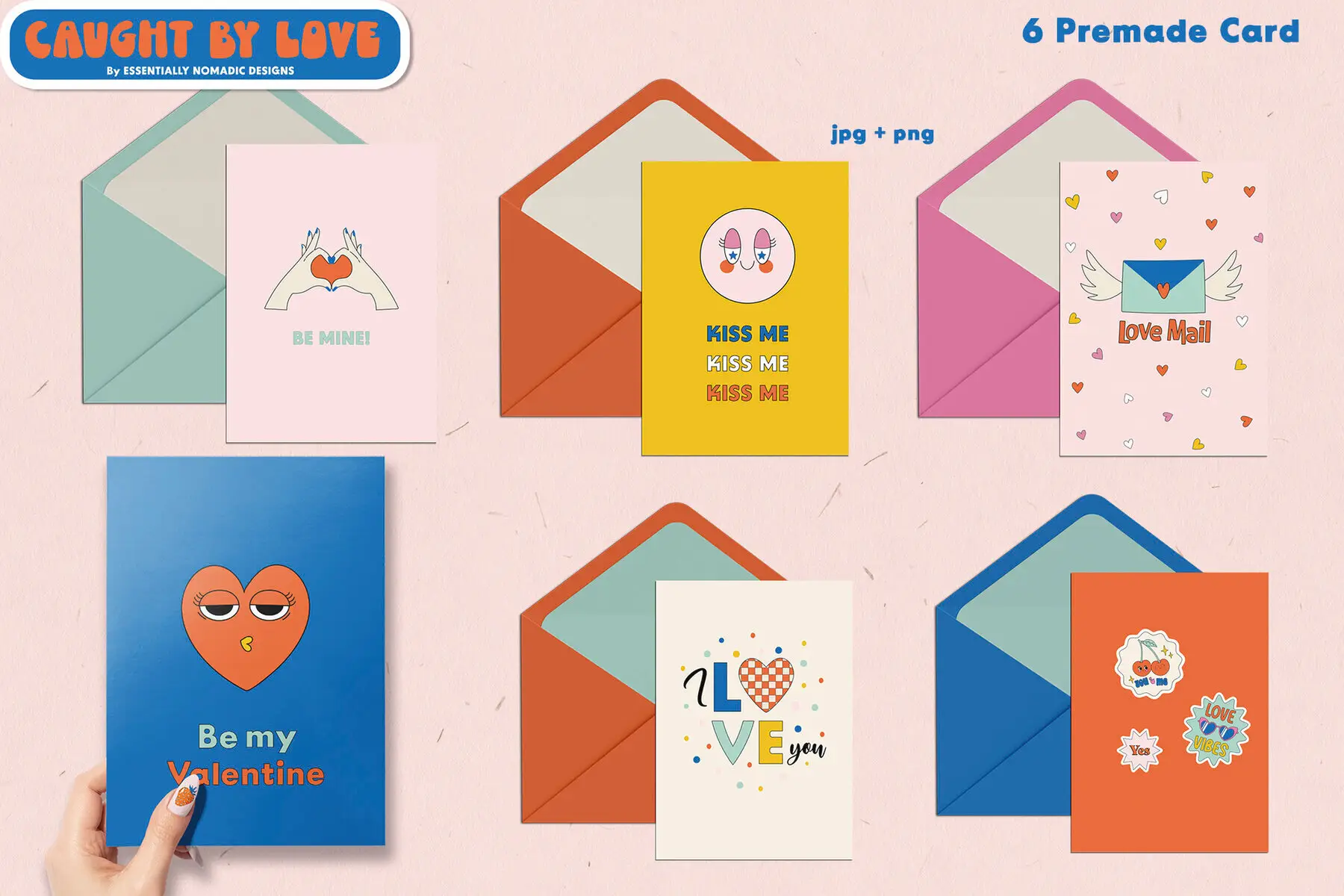 Retro Valentines Day Graphic Collection Illustrations - YouWorkForThem