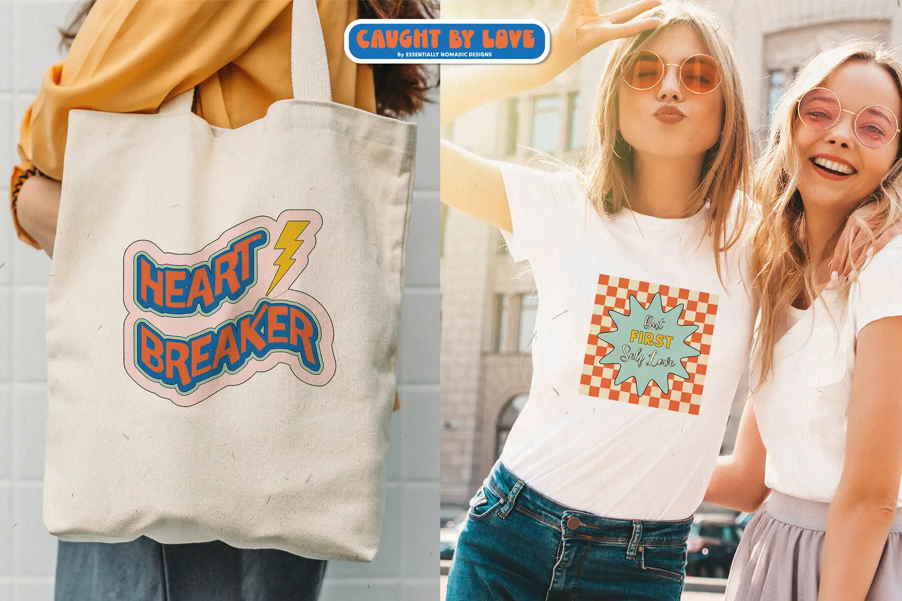 Retro Valentines Day Graphic Collection Illustrations - YouWorkForThem