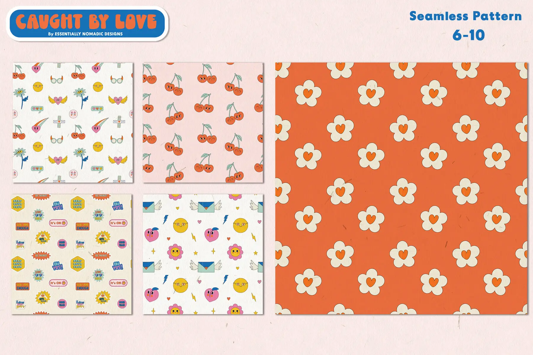 Retro Valentines Day Graphic Collection Illustrations - YouWorkForThem