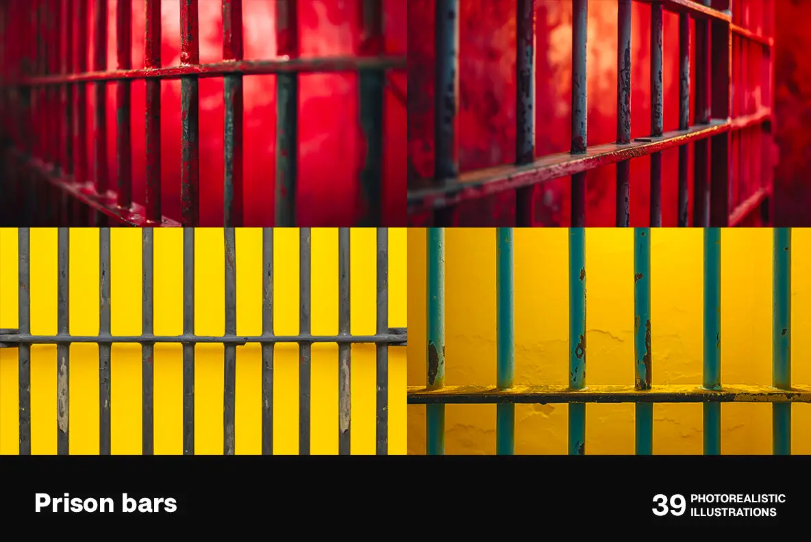 Prison bars Graphics - YouWorkForThem