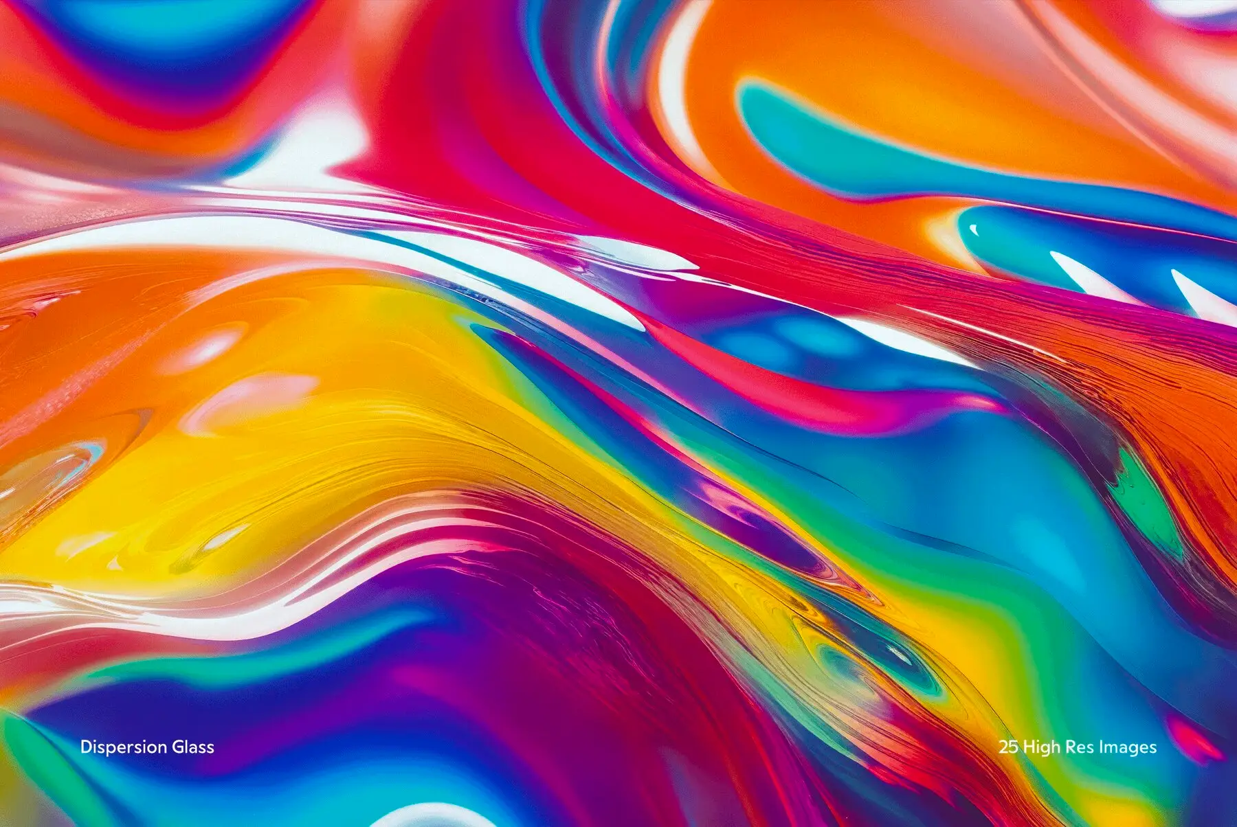 Dispersion Glass Graphics: High-Res AI Abstract Wallpapers - YouWorkForThem