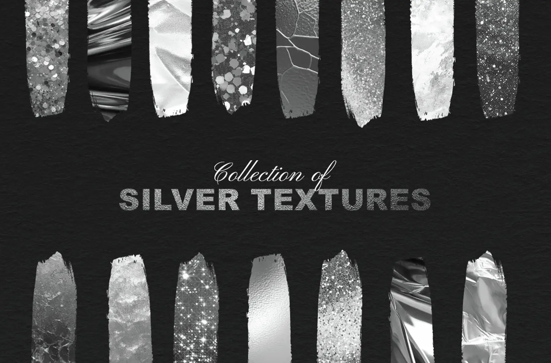 60 Gold Silver Foil Glitter Textures Graphics - YouWorkForThem