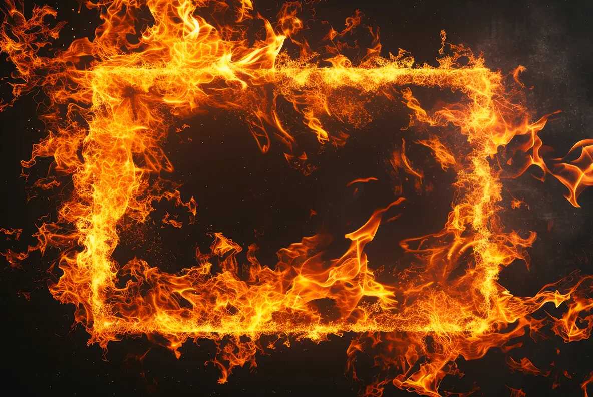 Fire shapes Graphics - YouWorkForThem