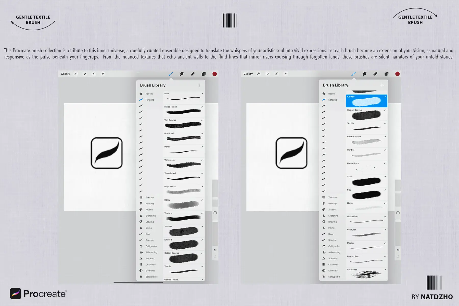 Mixed Media Procreate Brushes - YouWorkForThem