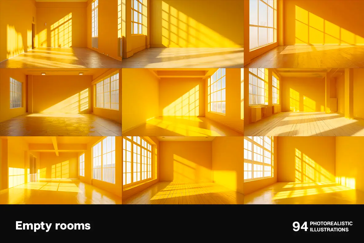 Empty rooms Graphics - YouWorkForThem