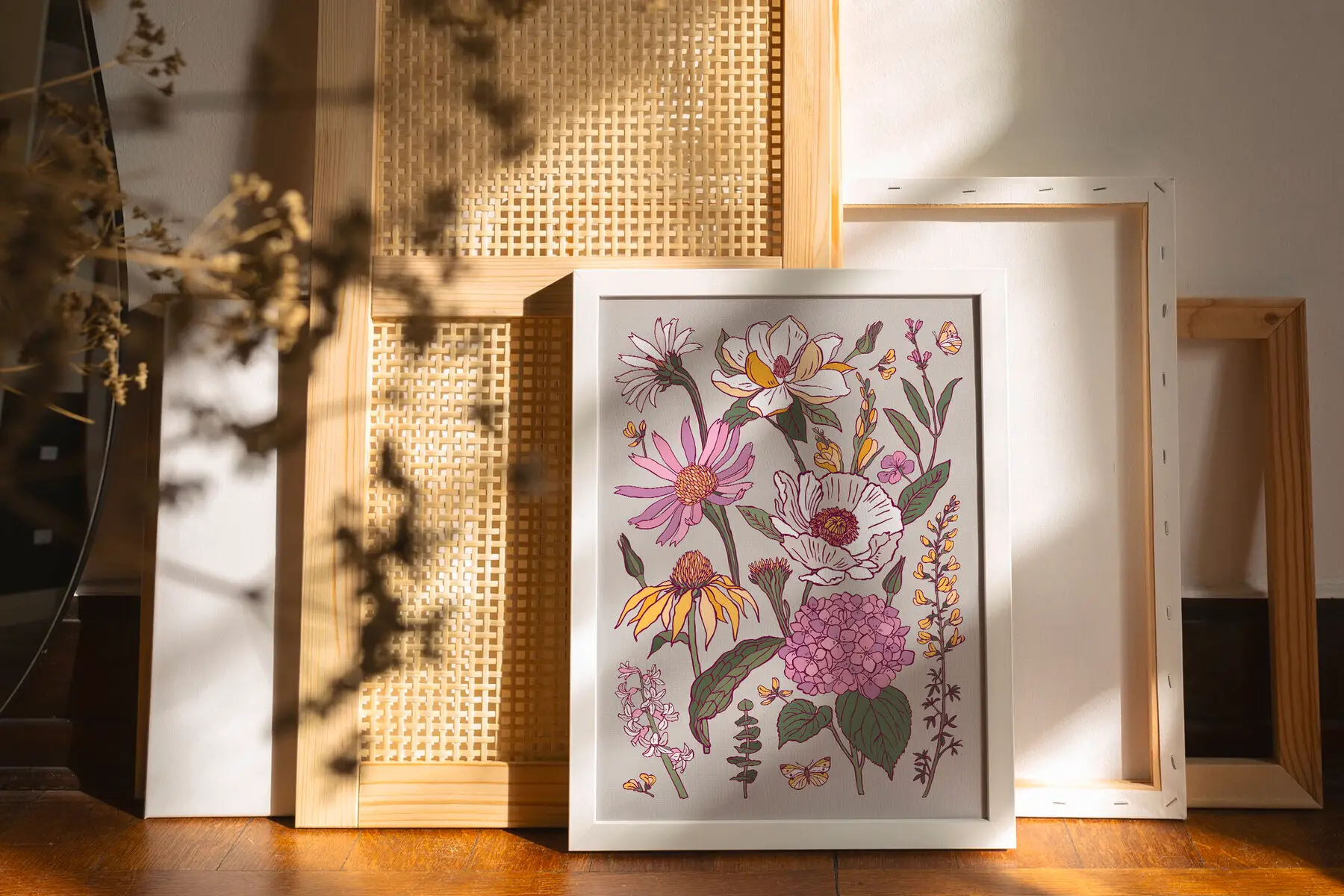 Flower Boom Prints Posters Graphics - YouWorkForThem