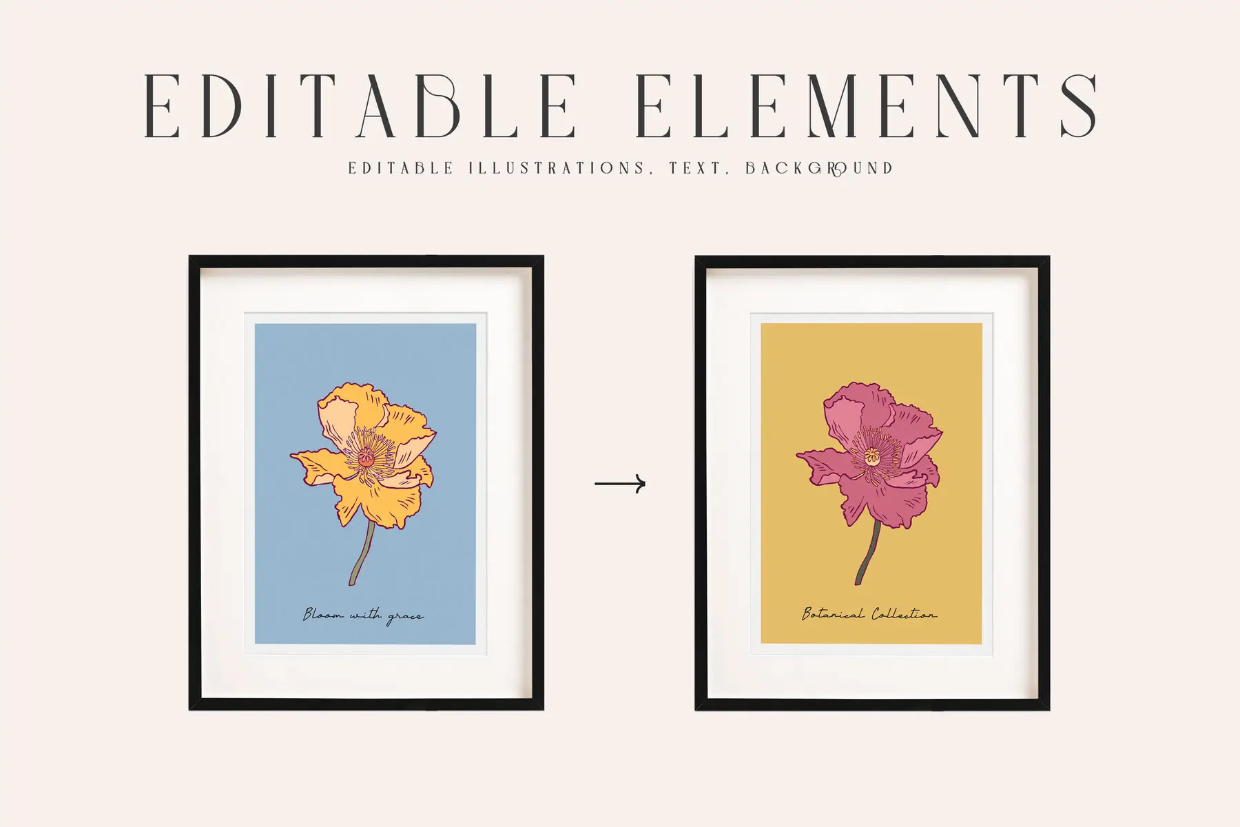Flower Boom Prints Posters Graphics - YouWorkForThem