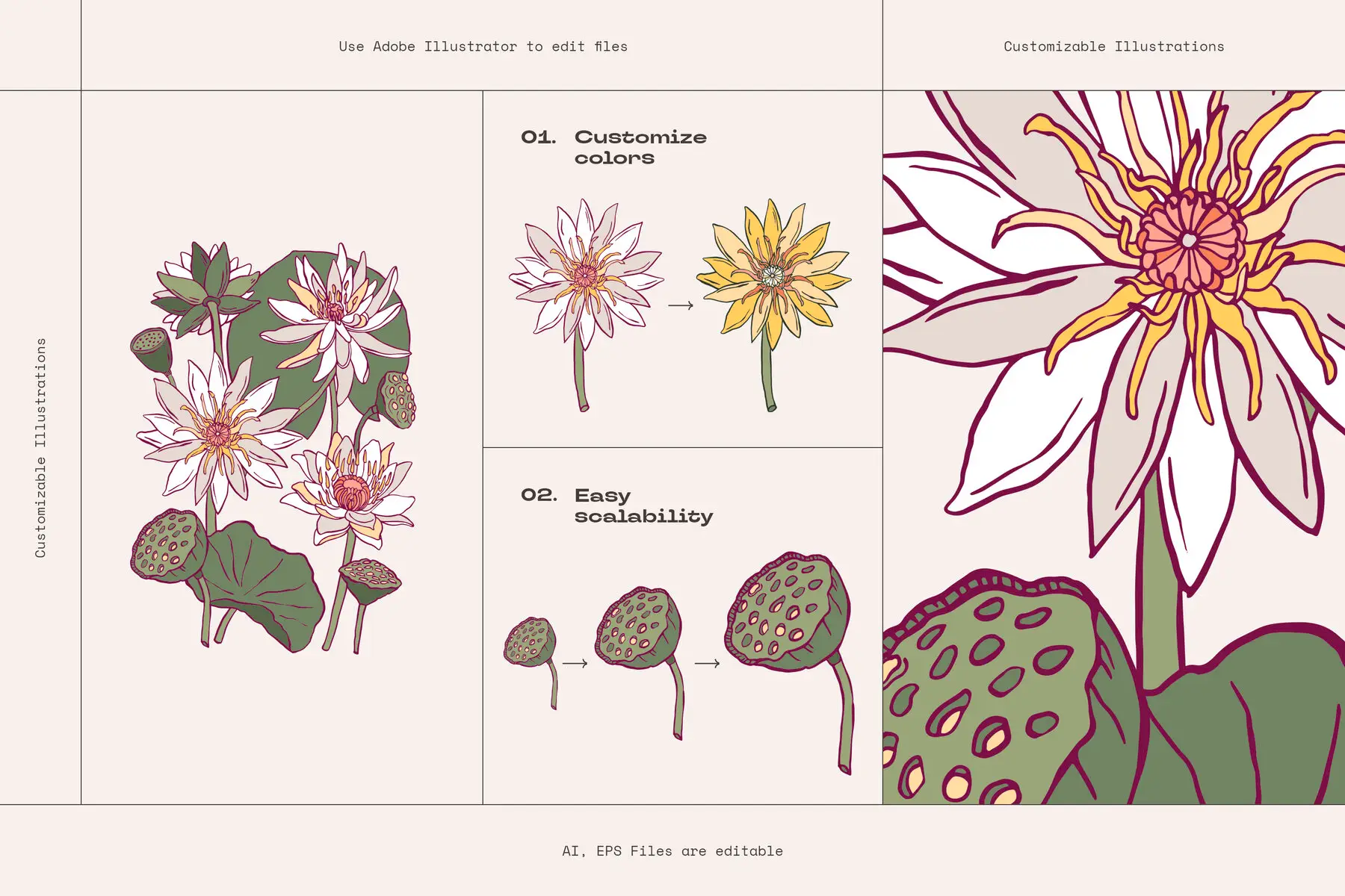 Flower Boom Prints Posters Graphics - YouWorkForThem