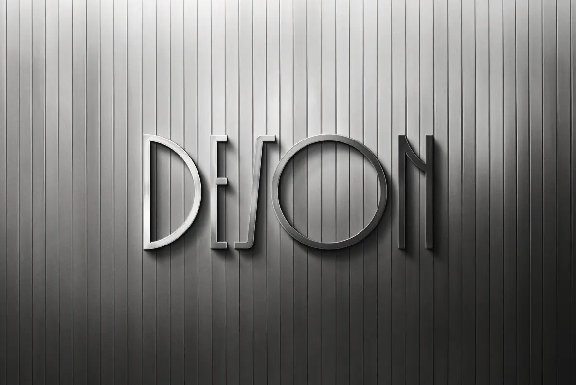 Polished Steel Logo Mockup Graphics - YouWorkForThem
