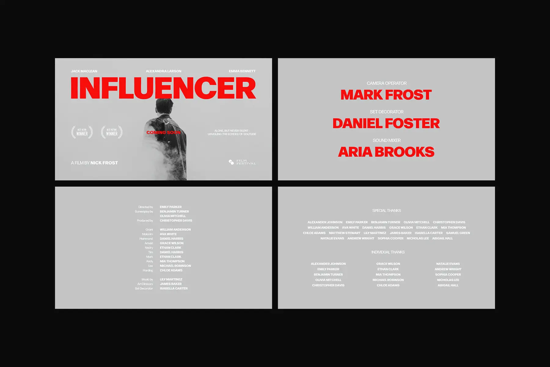 Movie Titles Collection Mockups - YouWorkForThem